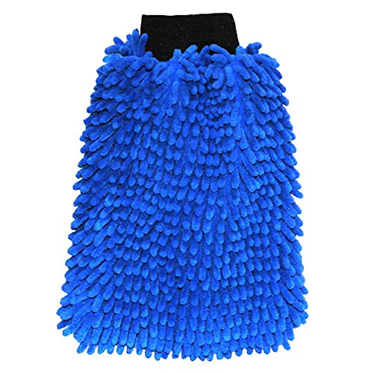 POLYTE Microfiber Chenille Car Wash and Dust Mitt and Glove Set, 3 Pack