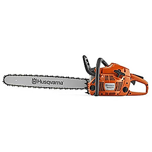 Husqvarna 460 Rancher Gas Chainsaw, 60.3-cc 3.6-HP, 2-Cycle X-Torq Engine, 24 Inch Chainsaw with Automatic Adjustable Oil Pump, For Wood Cutting, Tree Trimming and Land Clearing