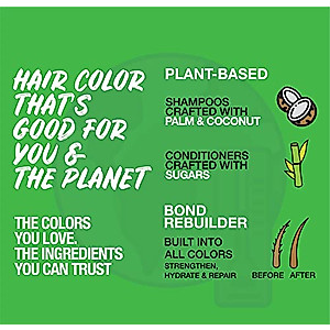 Copper Red Color Depositing Shampoo - Semi Permanent Hair Color with BondHeal Bond Rebuilder - Red Hair Dye for Brunettes - Maintain & Refresh Auburn Color 6.4 oz