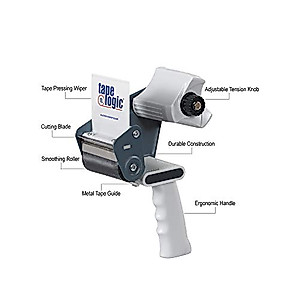 Ship Now Supply Tape Logic Deluxe Carton Sealing Tape Dispenser, 3"