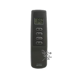 SkyTech 1410T/LCD Timer Control (SKY-1410T-LCD-A) Fireplace-remotes-and-thermostats, Black