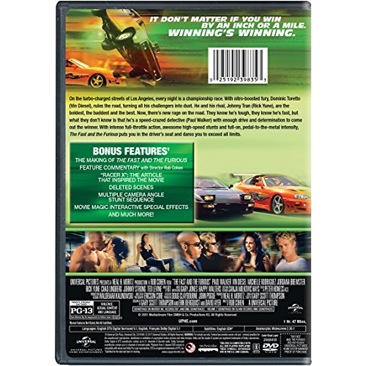 The Fast and the Furious [DVD]
