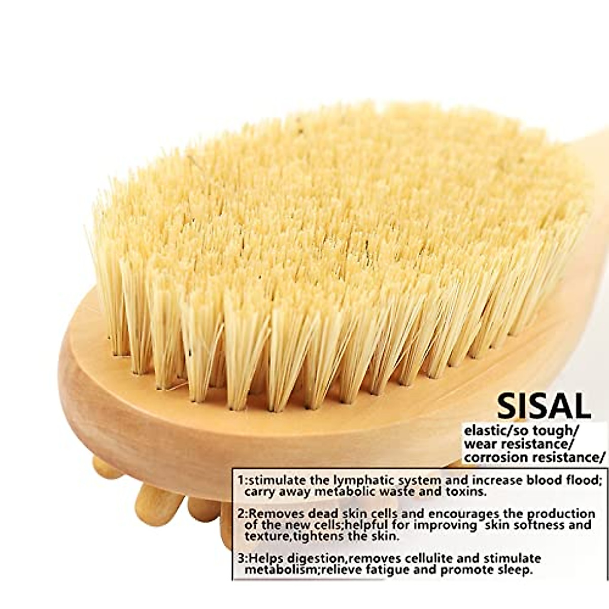 Shower Brush with Soft and Stiff Bristles Bath Dual Sided Long Handle Back Scrubber Body Exfoliator for Wet Or Dry Brushing My First Valentines Day Baby Boy Outfit