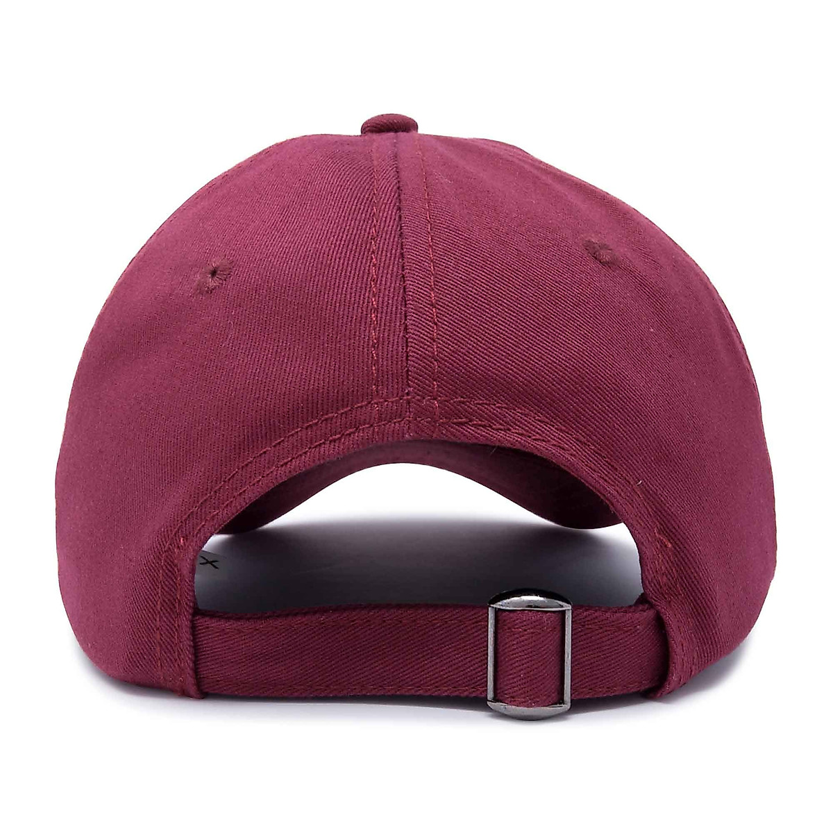 DALIX Kappa Alpha Order Fraternity Greek Letters Ball Cap Embroidered Hat in Maroon
