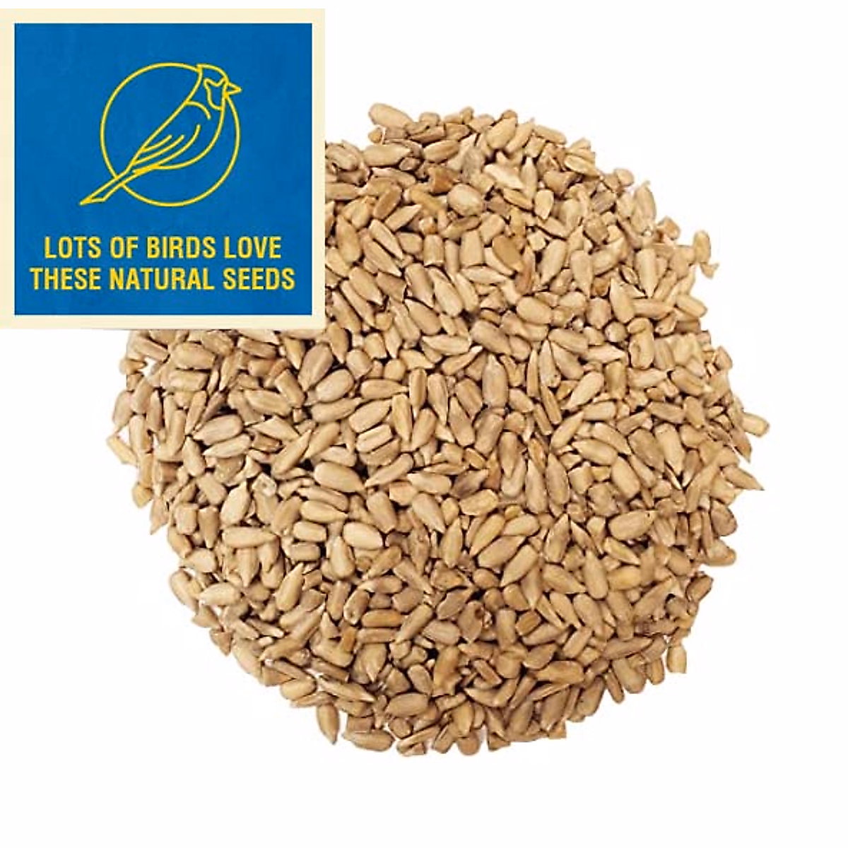 Sunflower Coarse Kernels Hearts No Waste No Mess Bird Seed (50 Pounds)