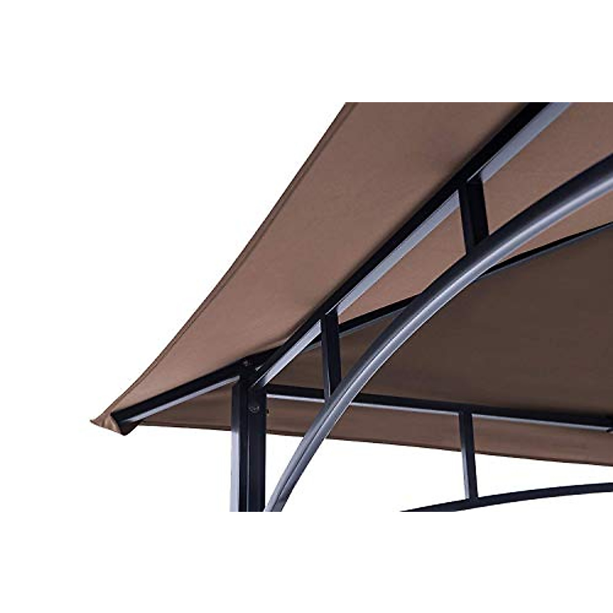MASTERCANOPY Grill Gazebo Replacement Canopy for Model L-GG001PST-F (Brown)