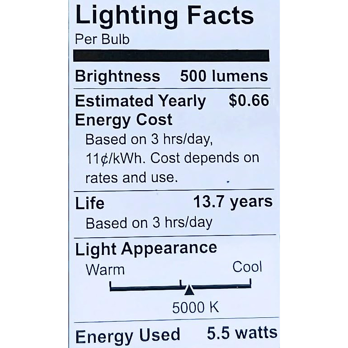 GE (6 Bulbs) Refresh LED Energetic Daylight LED CAC Lightbulb, Candelabra Base, 60 watt Equivalent, Dimmable, Clear Finish, HD Light, LED Decorative, Bent tip Chandelier Light Bulb, 500 lumens