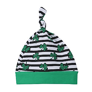 Baby Boys Girls Outfit Set St Patrick's Day Long Sleeve Clothes Bodysuit (Green, 3-6 Months)