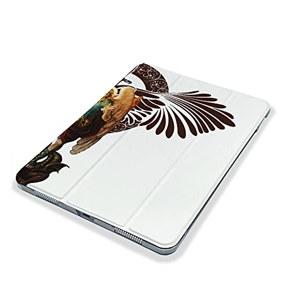 Cute Renaissance Angels Art case Compatible with iPad Mini Air Pro 7.9 8.3 9.7 10.2 10.9 11 12.9 inch Pattern Cover New 2022 2021 Trifold Stand 3 4 5 6 7 8 9 Generation 595 (11" Pro 1/2/3 gen)