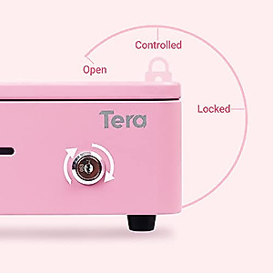 Tera 13" Auto Open Cash Register Drawer Heavy Duty with Micro Switch Fully Removable Insert Tray 5 Keys 4 Bill 6 Coin Media Slot 12V RJ12 Key-Lock (Round Corner) for POS System Small Business 330R