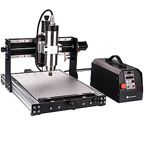 AnoleX 110V 1.5KW CNC Spindle Motor Kits, Φ65mm Air Cooled VFD Spindle with ER11 Collets for CNC Router Machine