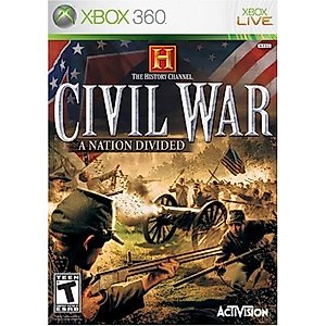 History Channel Civil War: A Nation Divided - Xbox 360 (Renewed)