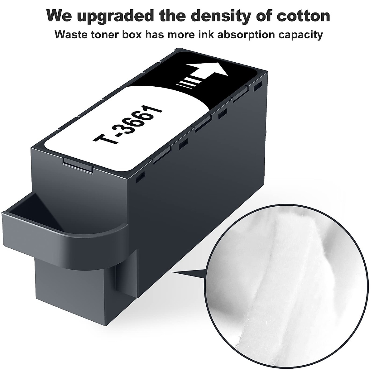 Xcinkjet T366/T3661/T366100 Ink Maintenance Box for XP-15000 XP-6100 XP-970 XP-8700 XP-8800 XP-6000 XP-8600 XP-8500 Expression Premium/Photo Printer