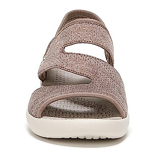 BZees Womens Cleo Strappy Sandal, Latte Camo, 9.5 US