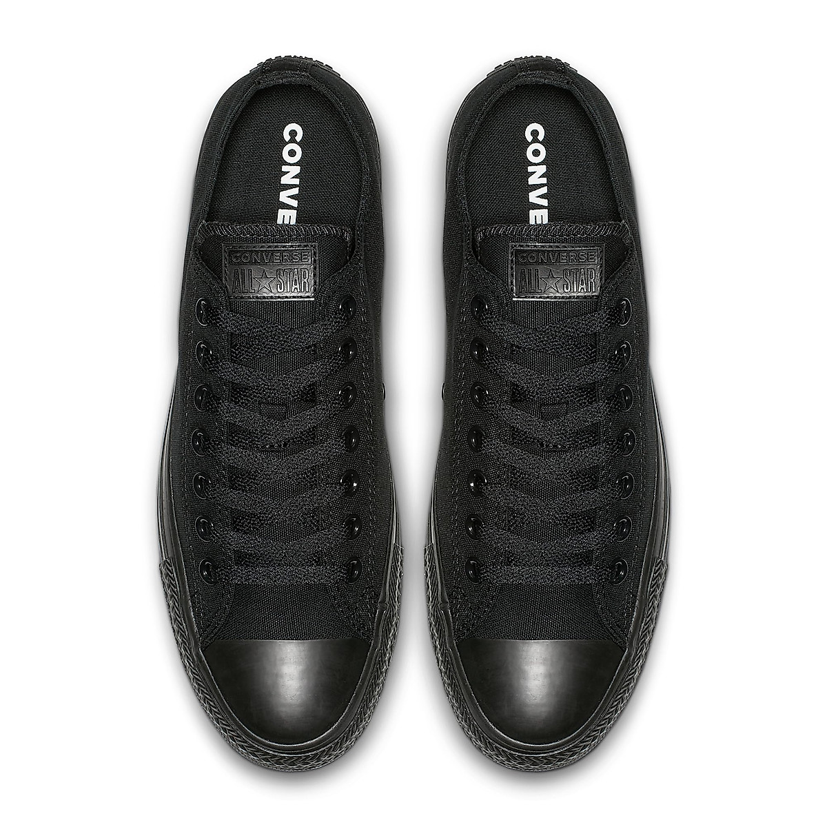 Converse Unisex Chuck Taylor Classic Colors Sneaker ,Black Monochrome, Men's 9 / Women's 11 Medium