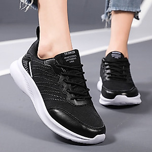 USYFAKGH Running Shoes Women Sneakers - Tennis Workout Walking Gym Lightweight Athletic Comfortable Casual Memory Foam Fashion Shoes