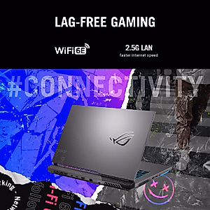 ASUS 2023 Newest ROG Strix G15 Gaming Laptop, 15.6" WQHD IPS 165Hz Display, NVIDIA GeForce RTX 3060, AMD Ryzen 7 6800H (8 core), 32GB RAM, 2TB SSD, Wi-Fi 6E, USB Type-A&C, 4 Zone RGB, Windows 11 Home