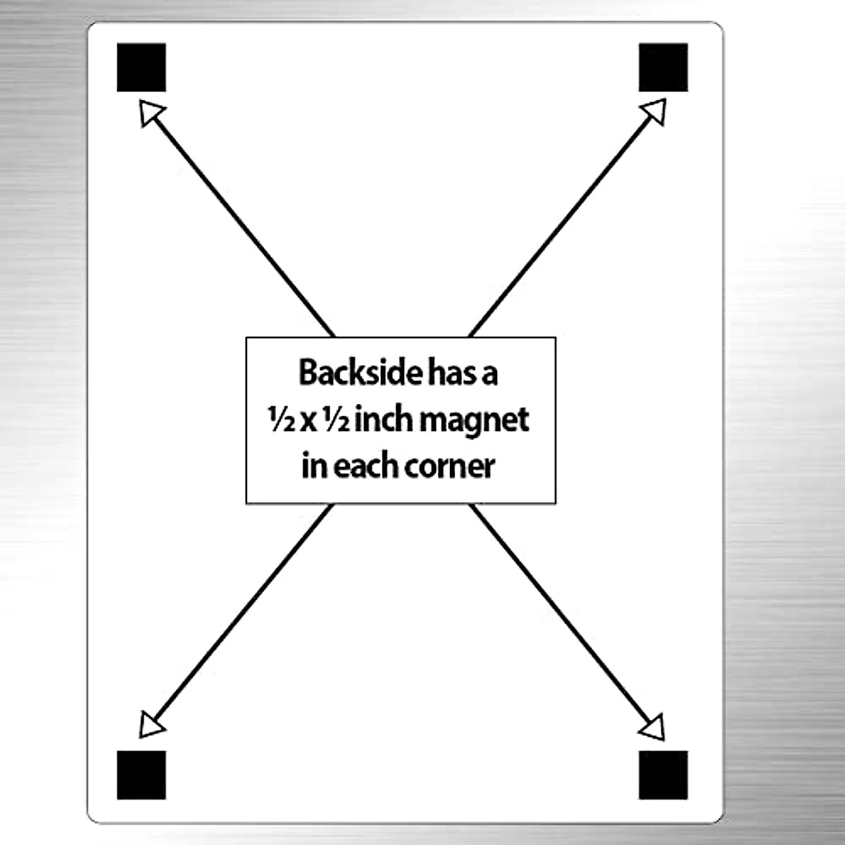 CPR, Choking First Aid Magnet - Babies, Children, Adults - Heimlich Maneuver Emergency Instructions - First Aid Quick Reference Card with Magnets, 8.5 x 11 in.