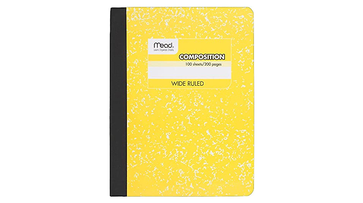 Mead Composition Book 6 Pack - Pastel Color Notebooks