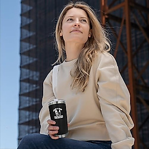 liabiliies Travel Coffee Tumbler 20 oz Just A Dad Who Always Came Back With The Milk Tumbler with Lid and Straw Insulated Tumblers Stainless Steel Tumbler Funny Gifts for Men