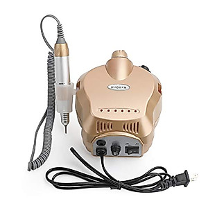 Topteng 𝐍𝐚𝐢𝐥 𝐃𝐫𝐢𝐥𝐥𝐬 𝐟𝐨𝐫 𝐀𝐜𝐫𝐲𝐥𝐢𝐜 𝐍𝐚𝐢𝐥𝐬,Professional 30000 RPM Nail Drill Machine 110V Handpiece E File Set for Gel Nails Remove Poly Nail Gel Gift for Women Home and Salon Use