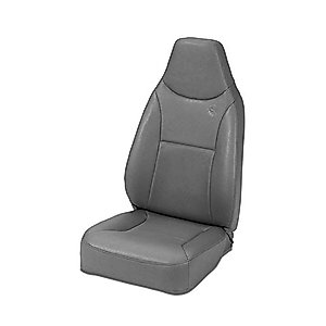 Bestop 3943609 Charcoal Trailmax II Standard Front Seat - Jeep 1976-2006 CJ7 & Wrangler