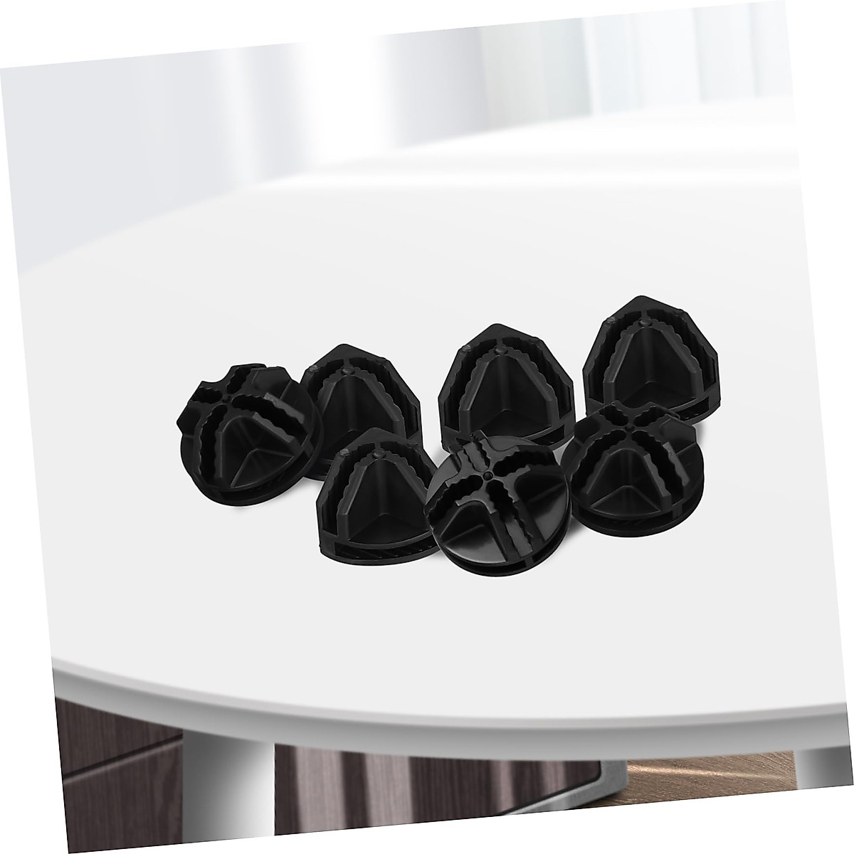 OSALADI Wire Grid Cube Connectors Wire Connector Organizer 8 Cube Storage Organizer 30 Pcs Universal Combination Cabinet Card Pp Resin Steel Wire Supplies Wire Shelf Divider Connector