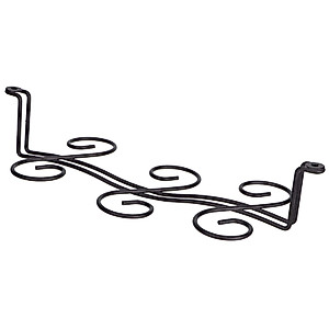 6 Bottles Wine Glass Rack,Cup Glass Stemware Iron Hanging Holder Organizer Under Cabinet Display Shelf Cup Storagefor Bar Kitchen