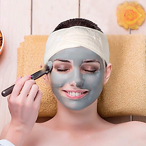 Spa Facial Headband – 3 Pcs Adjustable Makeup Head Wrap with Magic Tape, Sweat Hair Towel for Sport, Face Wash and Shower