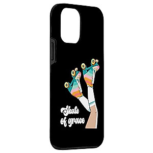 iPhone 12 mini Skate of Grace Roller Derby Retro 70's 80's Roller Derby Pla Case