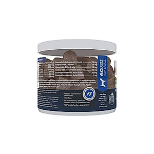 Only Natural Pet Allergy, Skin & Coat Hemp Soft Chews - Allergy Immune Bites for Dogs, Omega 3 Supplement, Hemp Oil - Calming Treats for Itchy Skin Relief, Hot Spot - (60 Count)