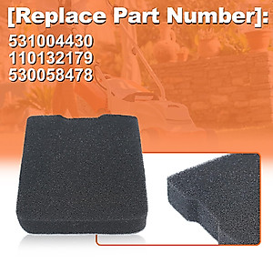 Mtanlo 3x Air Filter 531004430 For Poulan BP400 BP402 H140B 145BT 155BT 155B Gas Blower, Air Filter.