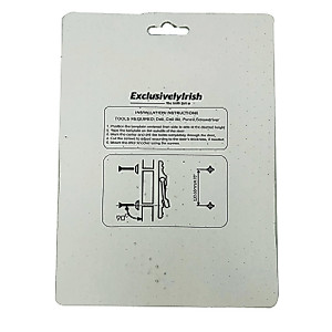 Exclusively Irish Cead Mile Failte - Shamrock Door Knocker