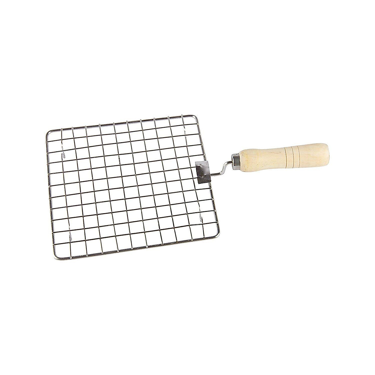 SHREESHANAIK Roasting Net With Tong Stainless Steel Wire Roaster Roaster net with Chimta,Roti Jari, Roti Grill, Papd Grill, Chapati Grill