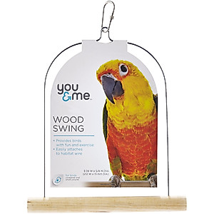 You & Me Wood Bird Swing, Medium