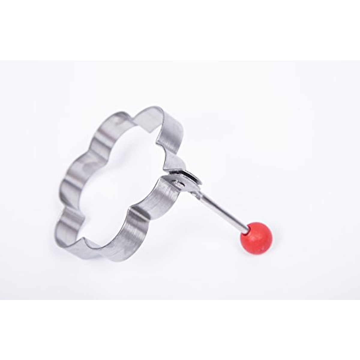 Marsrut 9 PCS Fried Egg Mold Stainless Steel Pancake Cookie Maker for Kids - Heart bird apple elephant horse flower ring mould with Gift Box