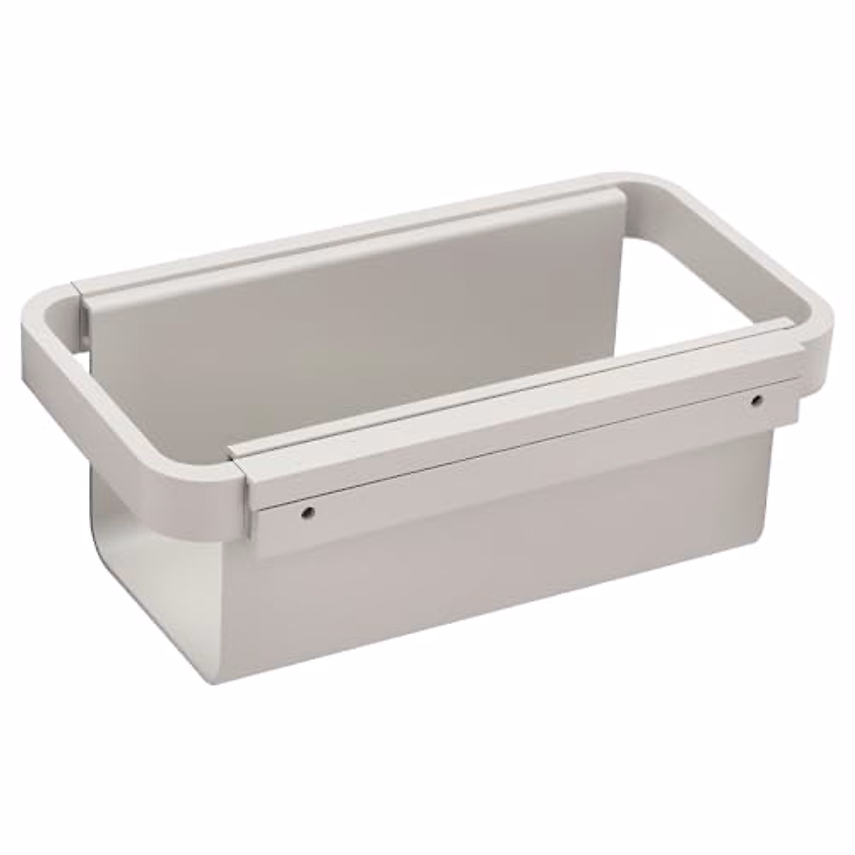 Zone Denmark Rim Shower Caddy - Effortless Organization and Elegance The Ultimate Solution for Stylish Bathroom Storage and Convenience - Featuring Sleek Design, Durable Construction- (White)