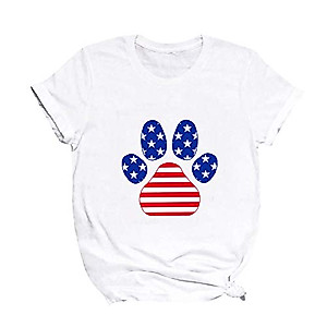 Shirts for Women Casual XL Womens Tops for Date Night Women Causal Shirts Ladies Blouse Pullover Fashion T Shirt White