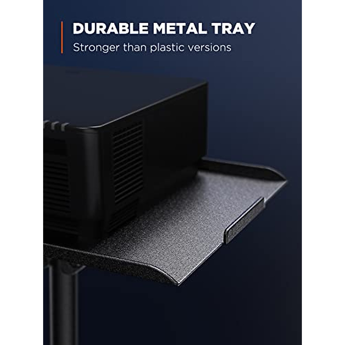 AMADA HOMEFURNISHING Floating Shelves & AMADA Projector Tripod Stand, Portable Projector Stand