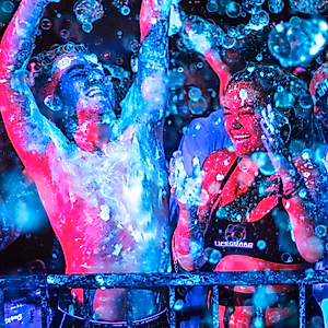 Tekno LED 365nm Blacklight Bulb - 12 watts/110 Volts/UV 365nm/A60 Base, Glow in The Dark, Glowing Bubbles, Fits Standard Light Sockets