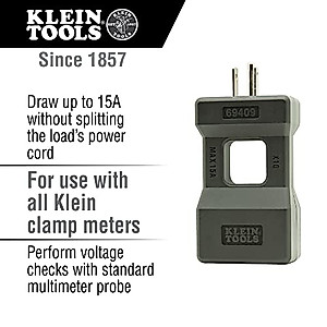 Klein Tools 69409 Line Splitter 10x, Black