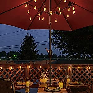 C7 LED Night Light Bulbs 0.5W, E12 Candelabra Base Candle Light Bulb Warm 2200K Equivalent 5W/7W Incandescent Bulb, Mini Light Bulbs for Chandelier Nightlight Salt Lamp Window Bulbs (2 Pack Gold)