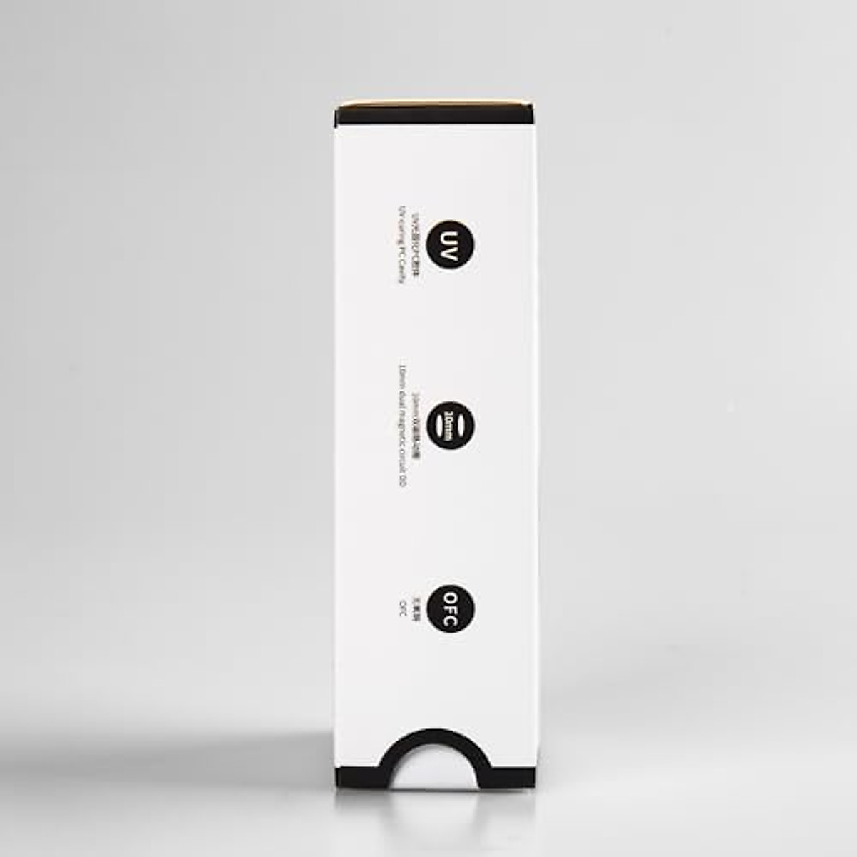 YINYOO CCZ Melody in-Ear Monitors Earphones Headphones Wired Earbuds Without Microphone IEM HiFi Bass with 1DD 1BA, Ear fins, 4N OFC Cable for Musicians, Singer, on Stage, Studio(no mic, Clear Black)