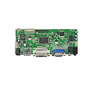 NJYTouch M.NT68676.2A HDMI DVI VGA LVDS Controller Board for 20" LTM200KT10 1600×900 LCD Screen