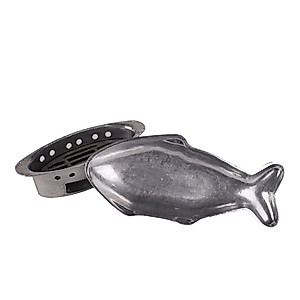 Shabu Hot Pot Fish Plate Shape Aluminum Thai Style Asian Street Food