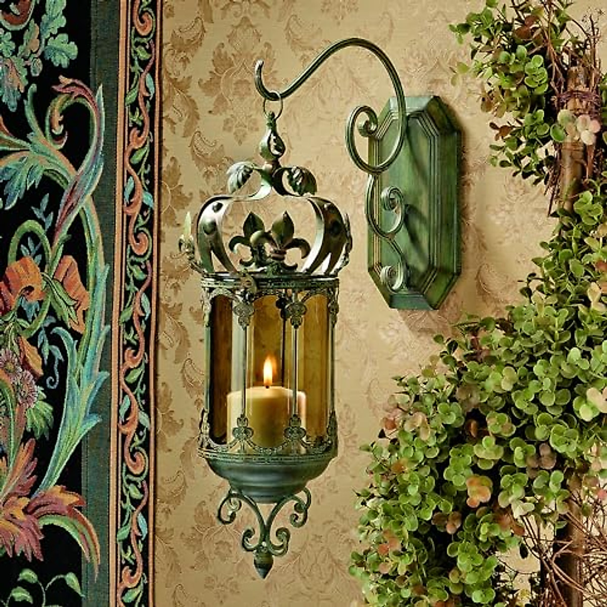 Design Toscano Crown Royale Hanging Pendant Lantern