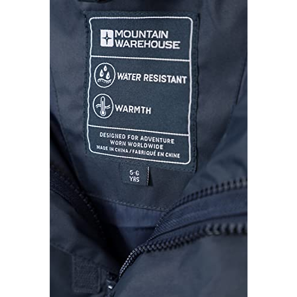 Mountain Warehouse Fell Kids 3 in 1 Jacket - Packaway Hood, Triclimate Coat Navy 11-12 Years