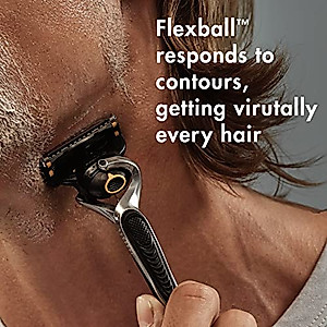 Gillette ProGlide Shield Premium Edition Razors for Men, 1 Gillette Razor, 8 ProShield Razor Blade Refills, 1 Travel Case