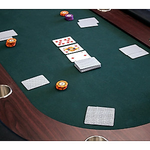 Brybelly 12 Blue Decks Standard Playing Cards (Wide-Size, Regular Index)