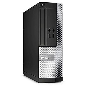 Dell OptiPlex 7020 Computer Desktop PC, Intel Core i5, 8GB RAM, 2TB HDD, MG New 22 inch LED Monitor, RGB Speaker and Keyboard Mouse, WiFi, Windows 10 Pro (Renewed)